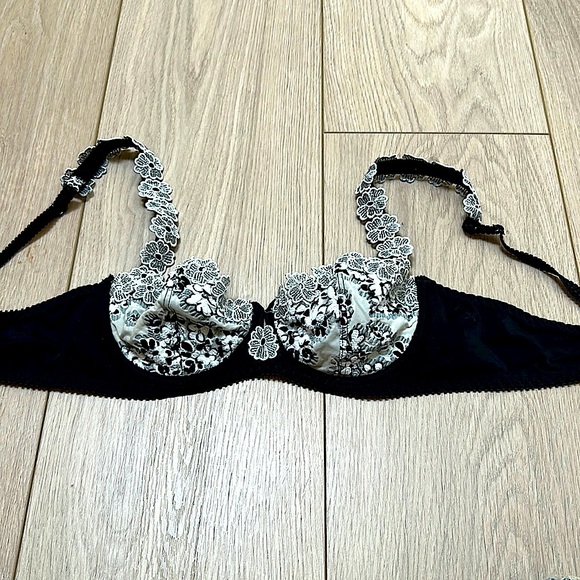 Aubade | Intimates & Sleepwear | Vtg French Aubade Balconette Bra 32 C ...